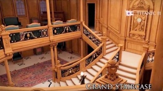 Titanic II – Grand Staircase & Lifts – Titanic II News