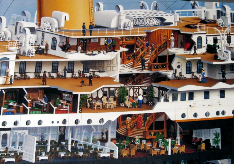 Titanic II – Grand Staircase & Lifts – Titanic II News